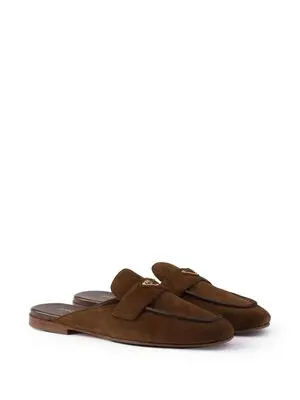 Prada Suede Slippers