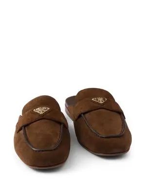 Prada Suede Slippers
