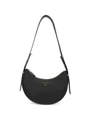 Prada Calf Leather Shoulder Bag - Black