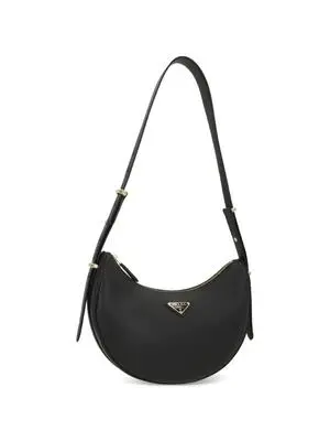 Prada Calf Leather Shoulder Bag - Black
