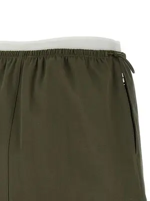 Alexander Wang Mini Logo El Skirt