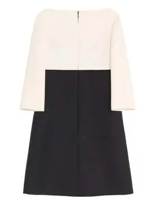 Valentino Garavani Crepe Couture Dress With Bow Detail