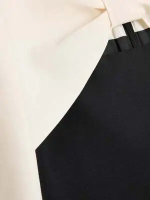 Valentino Garavani Crepe Couture Dress With Bow Detail