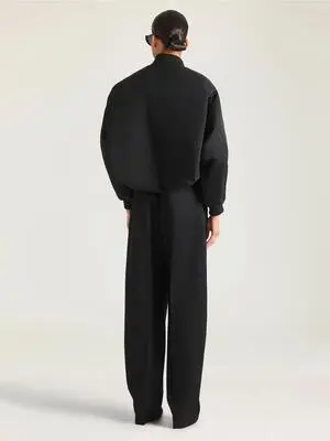 Givenchy Cropped Cocoon Bomber Jacket