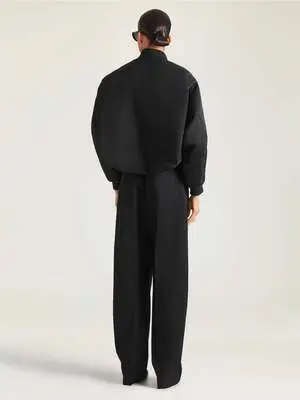 Givenchy Cropped Cocoon Bomber Jacket