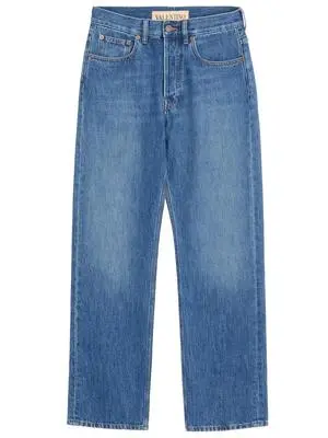 Valentino Garavani Five Pockets Flared Jeans - Blue