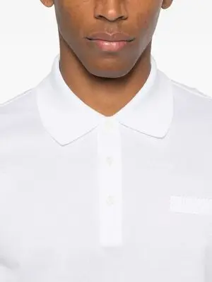 Givenchy Paris Gros Grain Cotton Polo