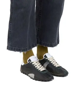 MAISON MARGIELA Nylon And Suede Sprinters Sneakers