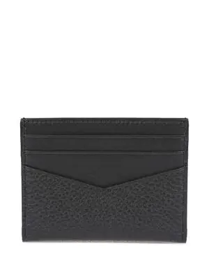 Givenchy Grained Leather Card Holder - Black