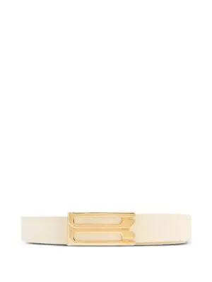 Victoria Beckham Frame Regular Leather Belt - Multicolor