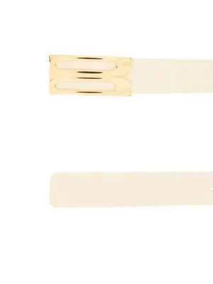 Victoria Beckham Frame Regular Leather Belt