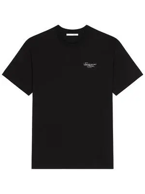 Givenchy Stamp Print Cotton T-shirt - Black