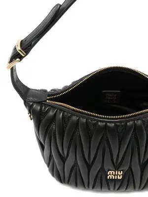 Miu Miu Matelassé Nappa Leather Pouch