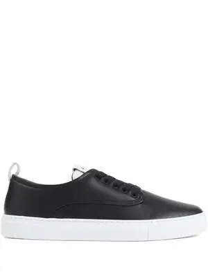 Givenchy New City Leather Low Sneakers - Black