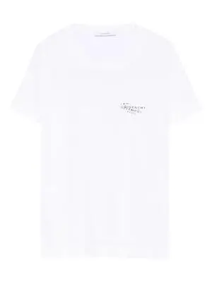 Givenchy Logo Print Fitted T-shirt - White