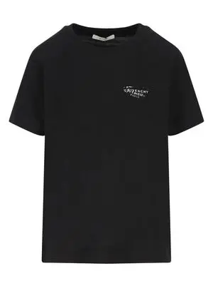 Givenchy Logo-print Fitted T-shirt - Black