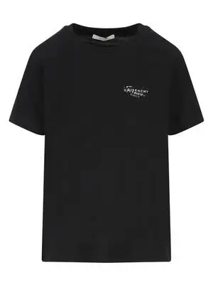 Givenchy Paris Logo Print T-shirt - Black
