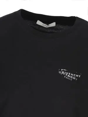 Givenchy Paris Logo Print T-shirt - Black