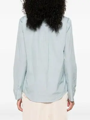 Miu Miu Check Pattern Poplin Shirt