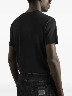 Dolce & Gabbana Cotton T-shirt With Logo Crest