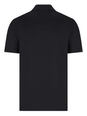 Givenchy Front Pocket Cotton Polo - Blue