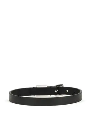 Valentino Garavani Rockstud Leather Bracelet - Black