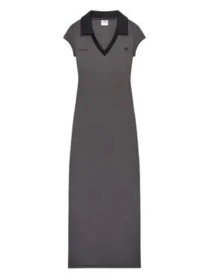 COURREGES Long Polo Dress - Gray