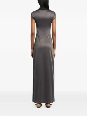 COURREGES Long Polo Dress - Gray