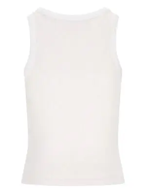Givenchy Slim Fit Cotton Tank Top With Paris Print