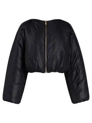 Alaïa Nylon Pleated Bomber