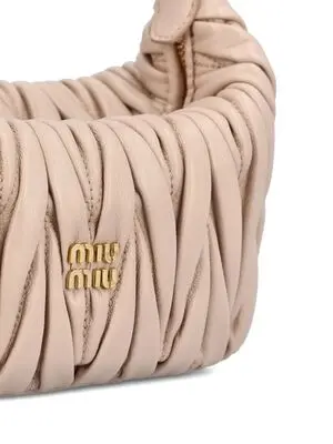 Miu Miu Matelassé Nappa Leather Pouch
