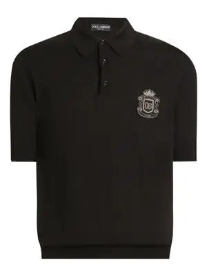 Men's Dolce & Gabbana Black Polos