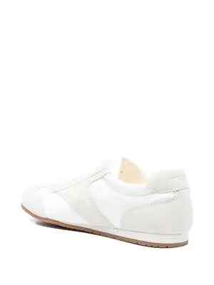 Prada Fabric And Suede Sneakers