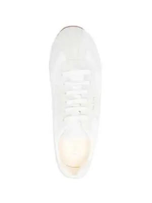 Prada Fabric And Suede Sneakers