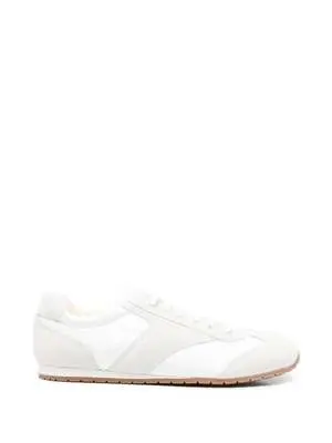 Prada Fabric And Suede Sneakers