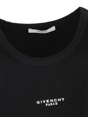 Givenchy Slim-fit Cotton Tank Top With Paris Print