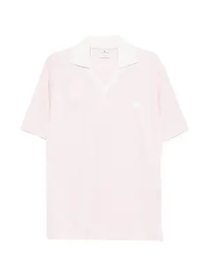 COURREGES V-neck Oversized Sports Polo - Multicolor