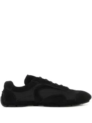 Prada PRADA Monte Carlo Re-Edition 2025 Nylon And Suede Sneakers Black