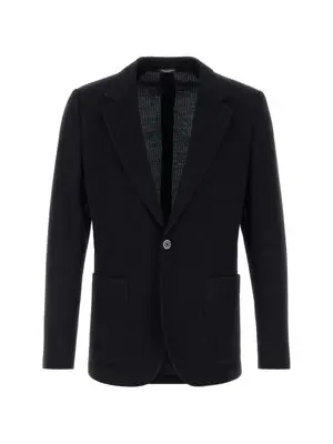 Dolce & Gabbana Taormina Single-breasted Jersey Jacket - Blue