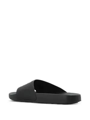 Givenchy Label Rubber Flat Mules