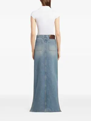 COURREGES Cropped Sports Polo Shirt - White