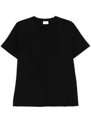 Saint Laurent Crewneck Cotton T-shirt - Black