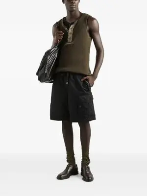 Dolce & Gabbana Waxed Faille Bermuda Shorts