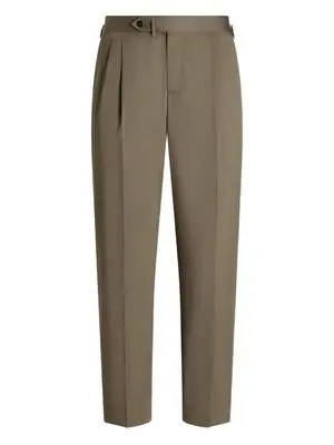 Dolce & Gabbana Tailored Pleated Trousers - Green