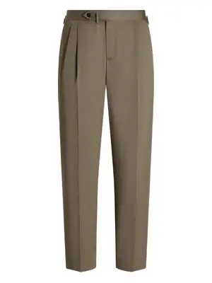 Dolce & Gabbana Tailored Pleated Trousers - Green
