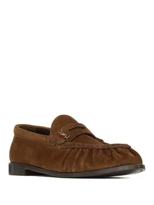 Saint Laurent Le Loafer Supple In Suede
