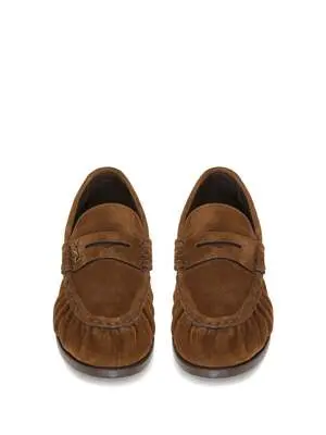 Saint Laurent Le Loafer Supple In Suede