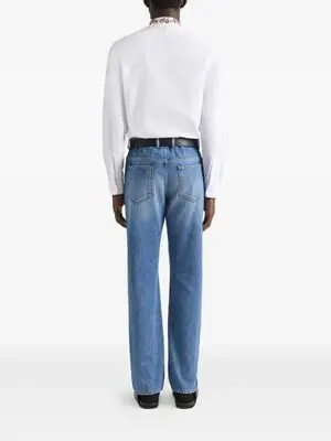 Givenchy Couture Seam Straight Fit Shadow Washed Jeans