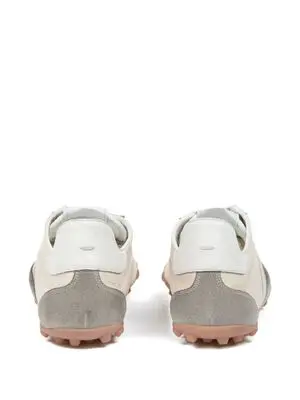 MAISON MARGIELA Sprinters Vintage Finish Suede And Leather Sneakers - Multicolor