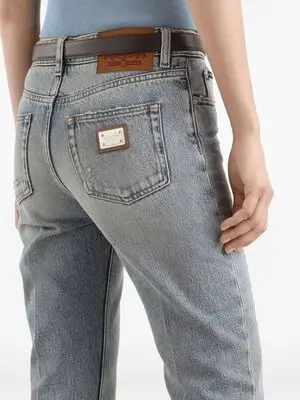 Dolce & Gabbana 5-pocket Denim Trousers - Blue